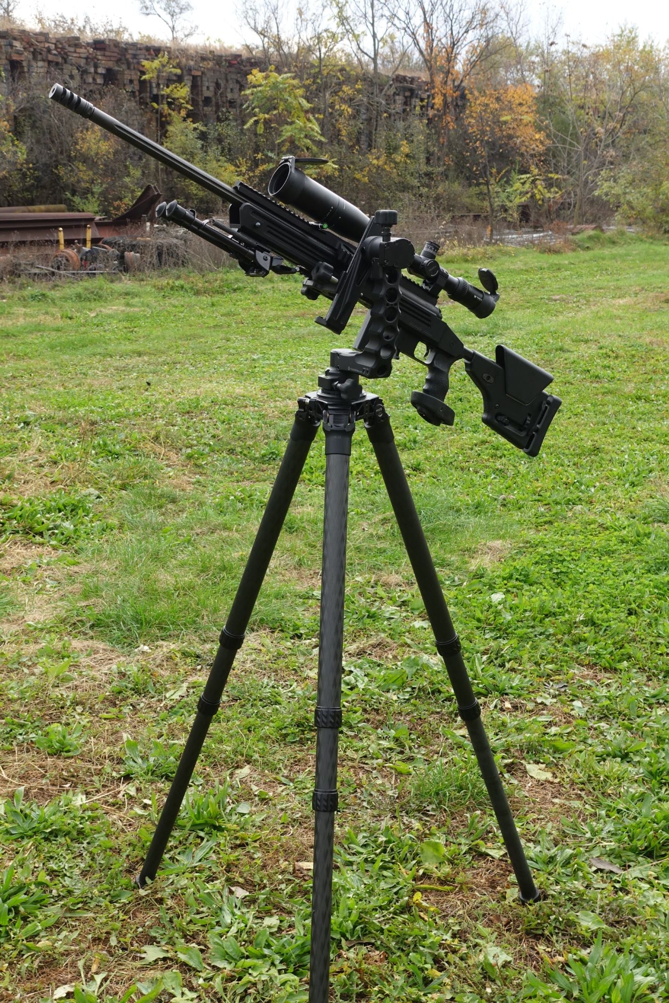 Grom Defense | Carbon Fiber Rifle Tripods & Supports Made in the USA