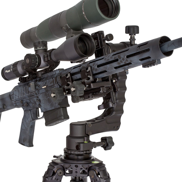K02 Rifle Support Kit | 42mm Tripod, Leveling Base, Scope Mount – Grom ...